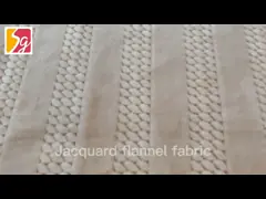 Tessuti di lana di flanella di jacquard 320 gsm