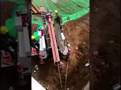 GM-5S 90 Degree Full Hydraulic Anchor Drilling Rig Multifunction