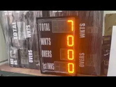 Tabla de puntuación de cricket de 9 dígitos con entrada de energía de AC220v y DC12v