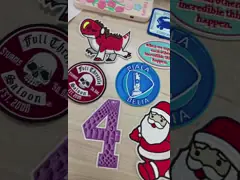 Ten years of production experience, nice embroidery patch and service and hight quality patch