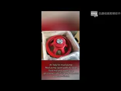 3000psi Mud Pump Pulsation Dampener Air Bag Drilling Rig Casted Steel