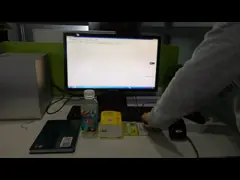 K-211 1d prêt à l'emploi a câblé le lecteur de code barres du code 93 de Plessey MSI de scanner de code barres