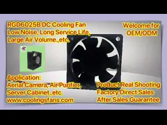 60x60x25 DC Axial Cooling Fan