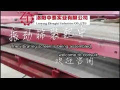 China Malla Vibratoria Sand Vibration Separator Sieve 100TPH Linear Vibrating Screen for sale