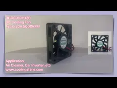 12v DC Cooling Fan 5000RPM