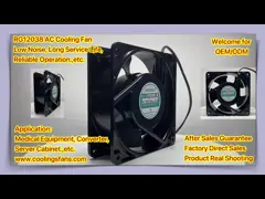12038 AC 110~240V Cooling Fan 120x120x38mm