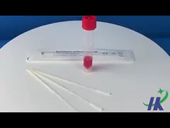 Nasal swab sampling methods are shown