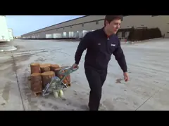 SINOLIFT Load 2500kg Maximum outer width 520mm NPG Hand Galvanized Pallet Truck