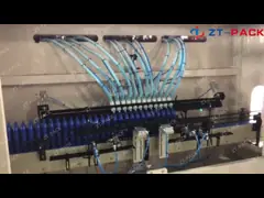 Corrosive Liquid 6 Head Liquid Filling Machine 1000-6000bph Bleach Filling Machine