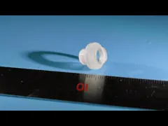 sapphire shaped customized 99.999%Al2O3 tube glass
