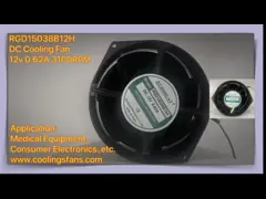 150*38mm Medical Equipnment Cooling Fan