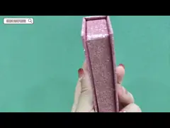 Custom Luxury Glitter Eyelash Packaging Paper Box Cosmetic Packaging Box