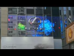 China Outdoor LED Mesh Display P10mm Nation Star SMD LED Film Type Self Adhesive for sale