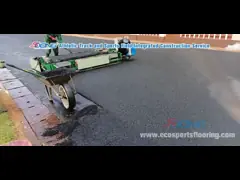 Pave SBR for running track Kenya 3