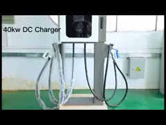40kw DC EV Fast CCS Charging Station Car RFID 3 Phase CHAdeMO OCPP 1.6