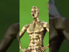 Cristiano Ronaldo 7 Mini bronze Statue