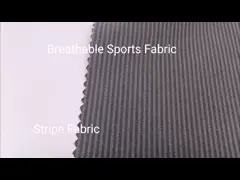 76% Polyester 24% Spandex Breathable Sports Fabric 140D 250gsm
