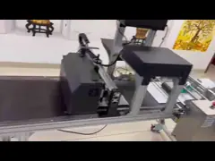 Impresora continua del código de barras del chorro de tinta de la fecha de la impresora de color del chorro de tinta de CMYK 2mm-5m m