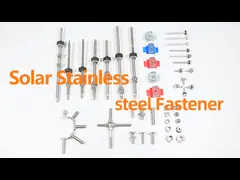 Geomet Dowel Screw Self Drilling Hanger Bolt With DIN6923 Nut And EPDM Washers