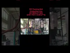 White PP Packing Plastic Strap Production Line Extrusion Making Machine