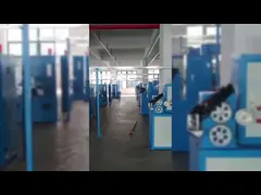 Indoor and outdoor FTTH drop cable extrusion line