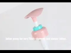 28mm Plastic Lotion Dispensing Pump Shampoo Soap Pump