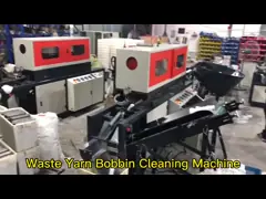 Pp Woven Bag Tube Yarn Waste Bobbin Cutting Machine