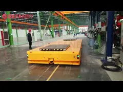 Carro de transferencia de larga distancia operado por batería Variable velocidad Q235 Material