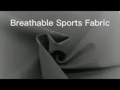 140D 210gsm Breathable Sports Fabric 84% Nylon 16% Spandex