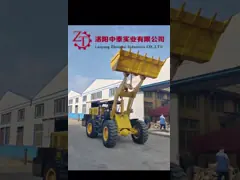China Low Speed Engine 1.8 T 653D Multifunctional Mini Wheel Loader for sale