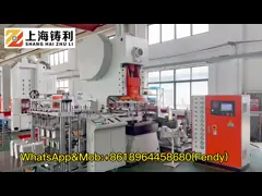 Macchina automatica Zl-T63 40~68strokes/min del contenitore del foglio di alluminio con l'impilatore