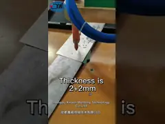 The 2+2mm plate metals' welding of double heads welder