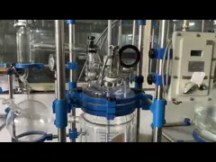 1-100L Big Glass Jacketed Laboratory Reactor Vessel