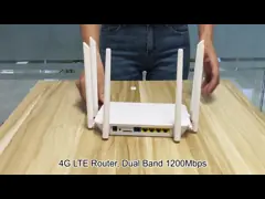 China AC1200 Dual Band Wifi 4g Lte Router Gigabit Wireless Internet CPE For Home VPN Server for sale