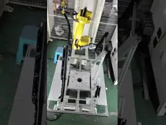 What an incredible robot flame treatment on auto trim！
