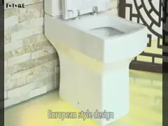 ISO9001 CE Small Short Projection Close Coupled Toilet 500mm 550mm