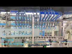 SS316 4800BPH Fully Automatic Gravity Disinfectant Antiseptic Cleaner Bottle Filling Machine