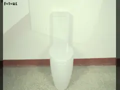 Automatic Deodorization Villa Two Piece Water Closet Close Coupled Bidet Toilet