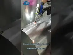 The stainless tank's welding of laser welder