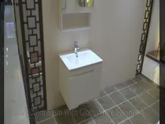 Square Bathroom Cabinet Sink Vanity Wash Basin Standard Sinkhole