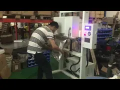 heat & vacuum sealing machine .  semi bag sealing machine with vacuum device