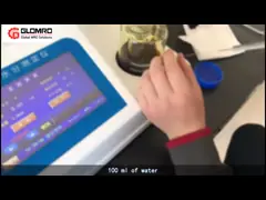 China Touch Type Color LCD Display Trace Moisture Tester Solvent Detector for sale