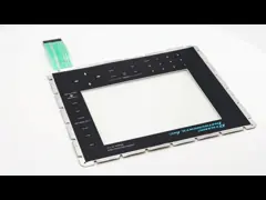 Anti-Glare Acrylic Front Panel Membrane Switch with LCD window