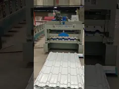 High Quality Steel Metal Roofing Glazed Corrugated Tile Roofing Sheet Cold Roll Forming Making Machi