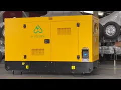 80kva 100kva Silent Diesel Generator Set Cummins Soundproof 3 Phases