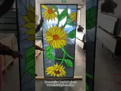 Η μπλε ζώνη στην πόρτα του φορτηγού.