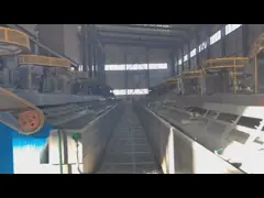 A máquina de colagem foi instalada na Phosphortrennwerkshaus.