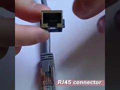 China Cat6 Multi Port 2x4 Ports RJ45 PCB Connector Ethernet Jack Female Panel Mount for sale