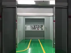 China Stainless Steel Pvc Rapid Roller Doors Automatic Shutter 220V Motor Operate for sale