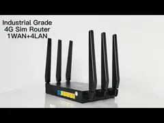 Roteador Industrial Dual Band 1200 Mbps Wifi 4G RJ45 WAN LAN Ethernet LTE Sim Card